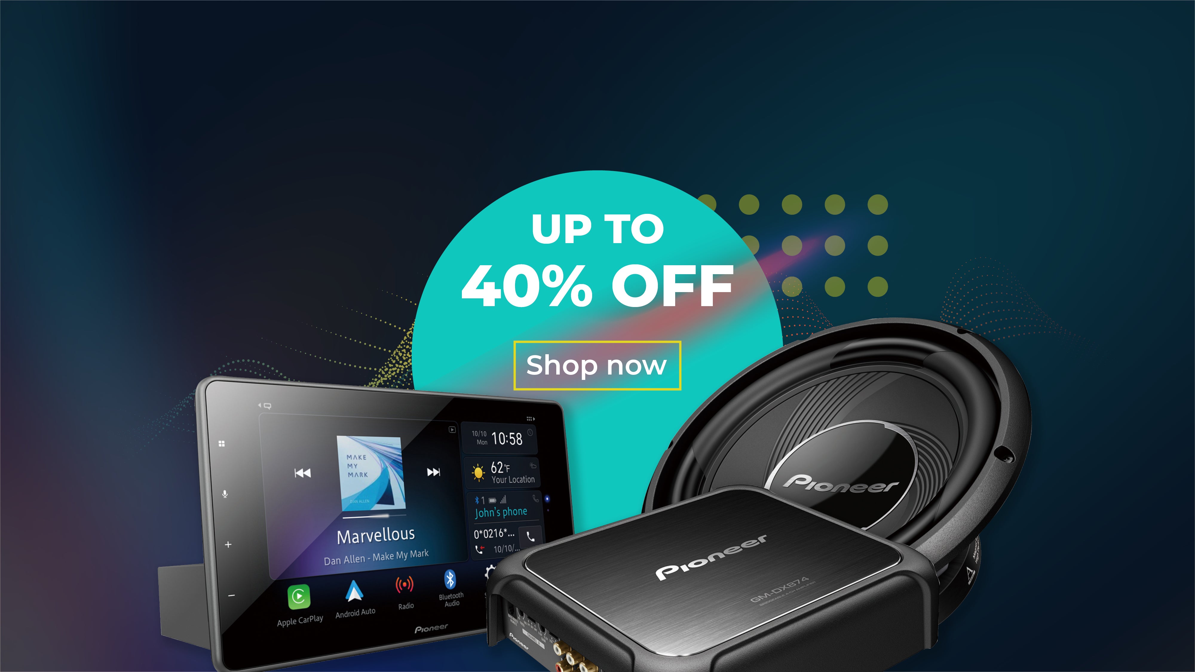 Car Audio, Speakers, Subs & Amps | Pioneer Electronics USA